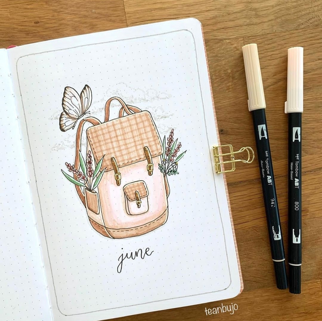 June bullet journal cover ideas to inspire your creativity - Her Blog ...