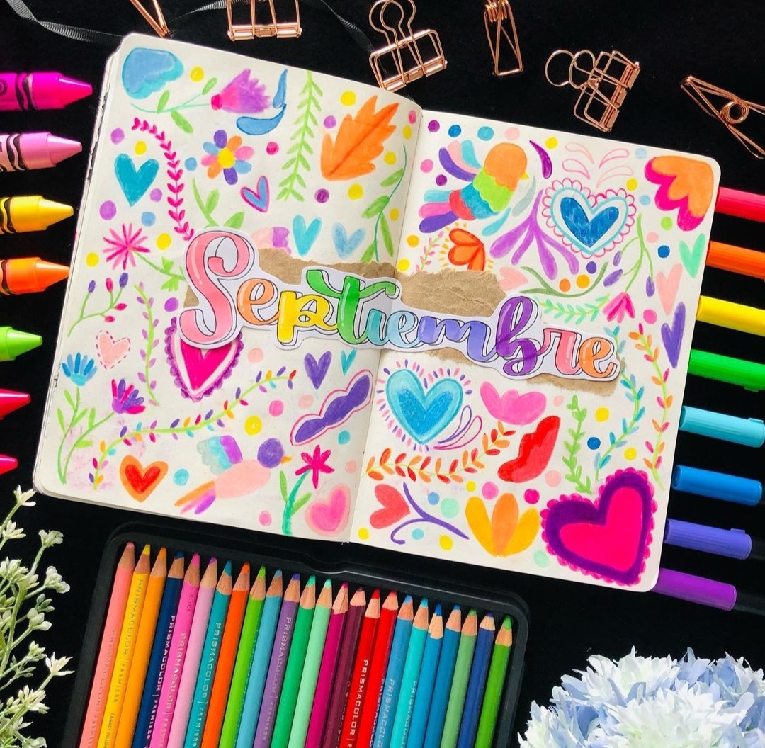 September bullet journal cover ideas - Her Blog Journal