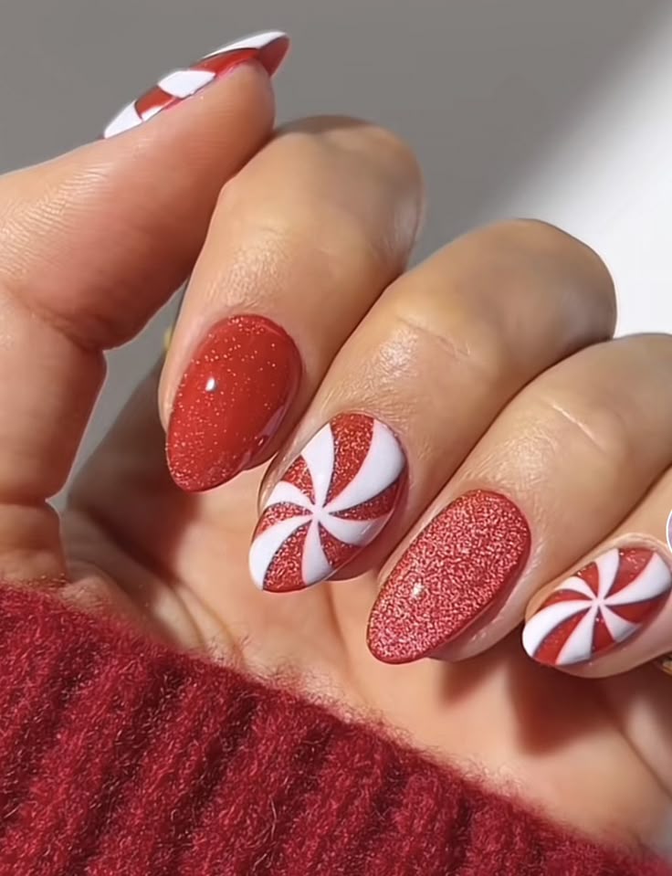 Red Christmas Nails Designs For A Chic Holiday Look - Her Blog Journal